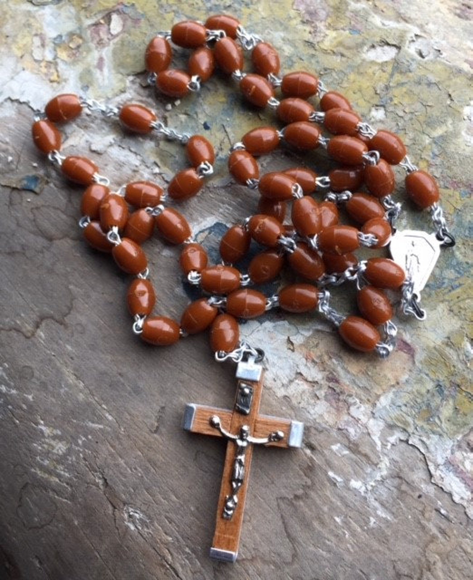 Italian Rosary 1970 Catholic Church | Etsy