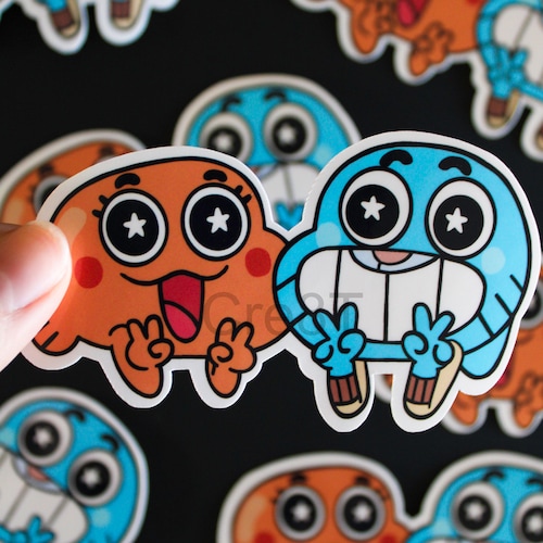 Gumball and Darwin Sticker - Etsy