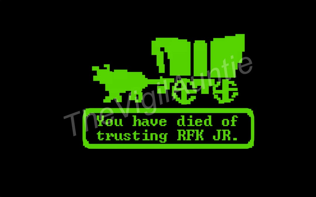 Oregon Trail RFK Jr. Shirt - Etsy