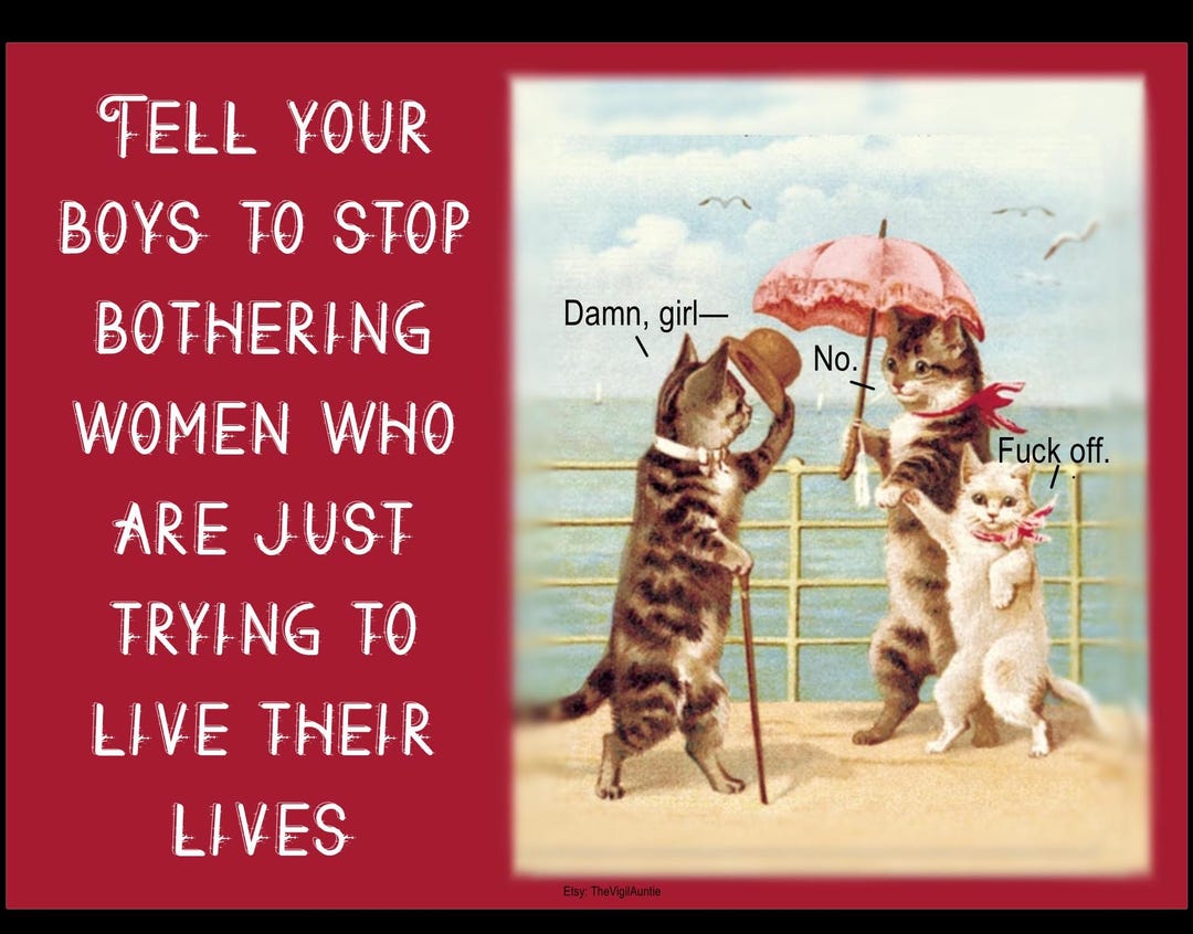 Call Out Catcalling Sticker - Etsy