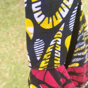 Origami Bag African Print Triangle Bag Slouch Bag Bento Bag Tote Bag ...