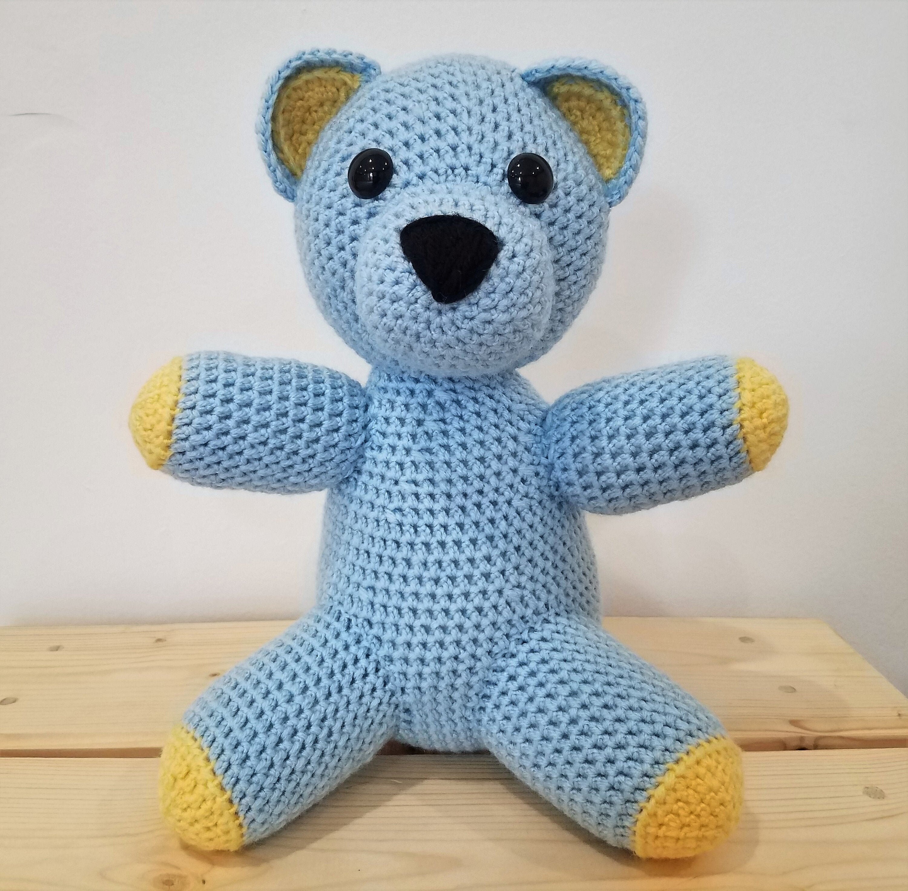 Turquoise And Yellow Teddy Bears