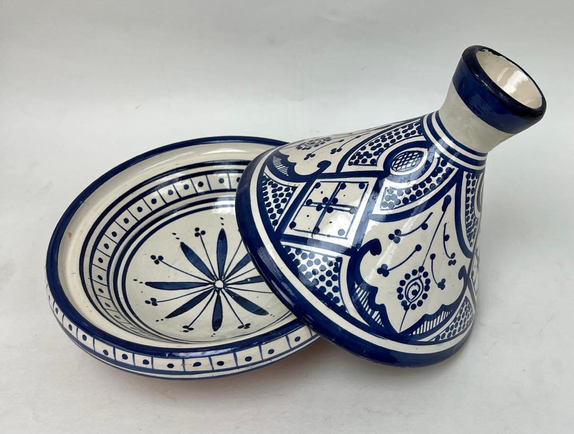 Moroccan Handmade Tagine, Decorative Tagine, Serving Tagine, Hand ...