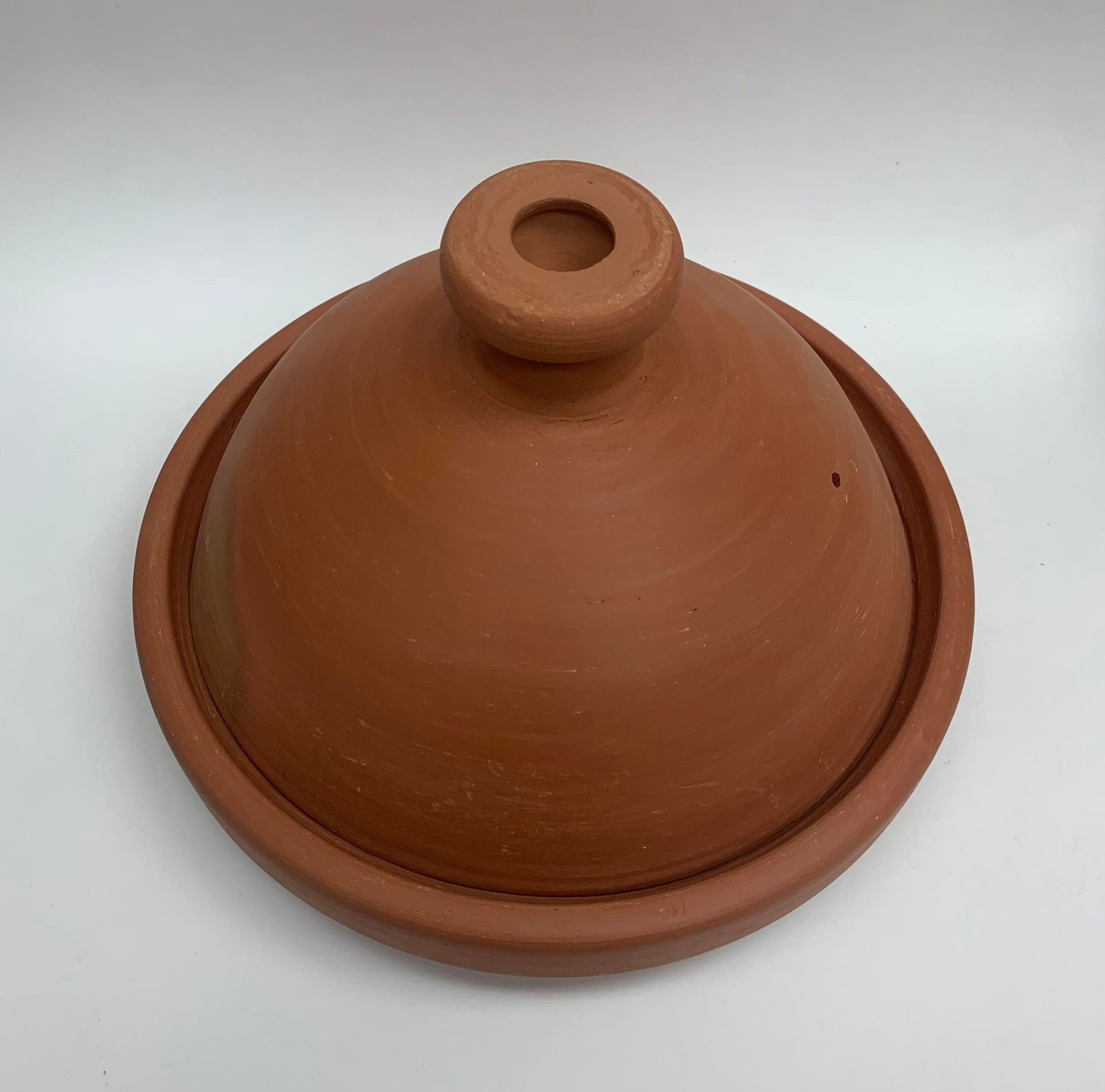 Handmade Moroccan Unglazed Cooking Pottery Tagine, Authentic Moroccan ...