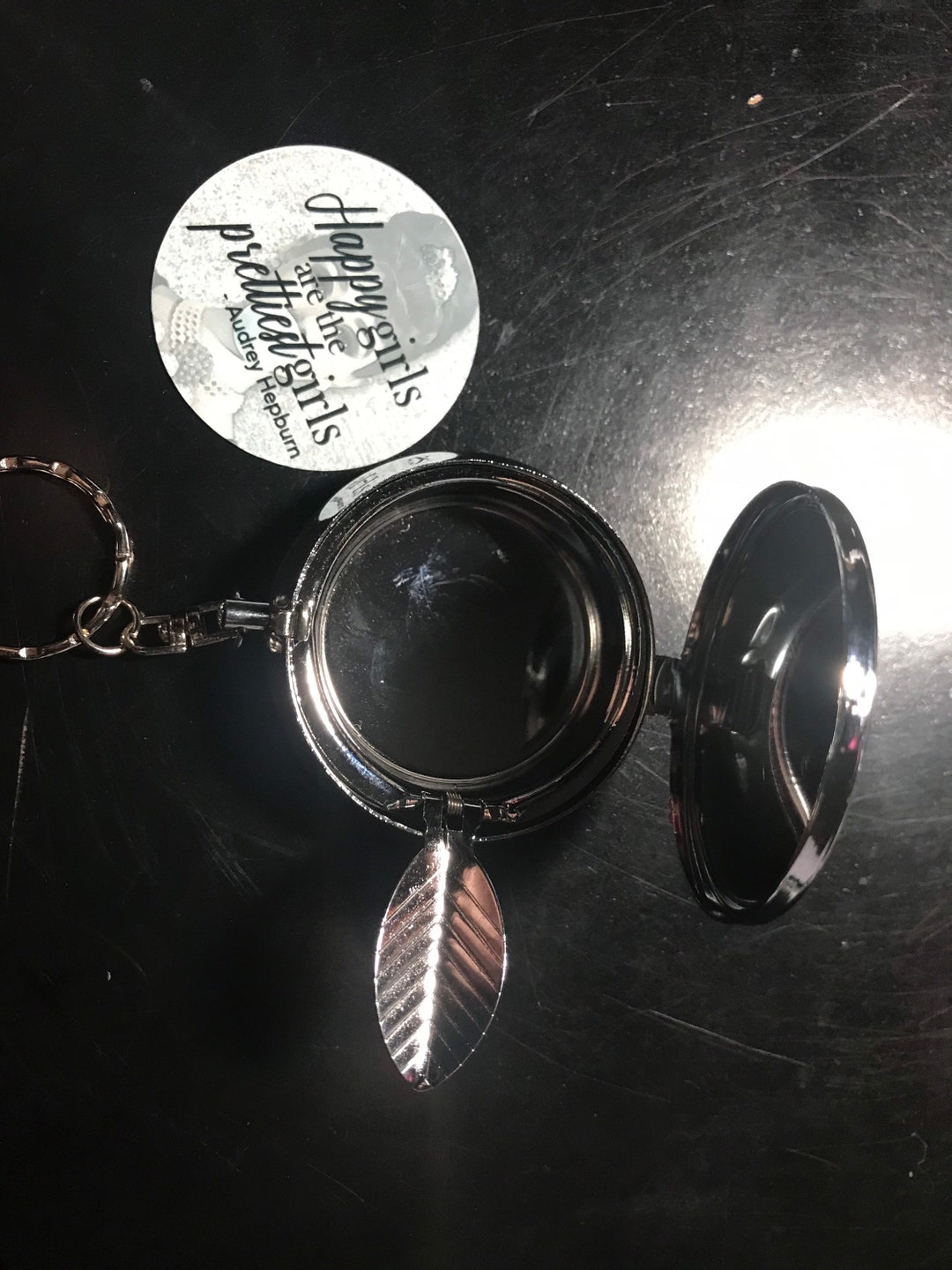 Silvertone Sublimation Blank Keychain: Portable Ashtray, Pill Box - Etsy