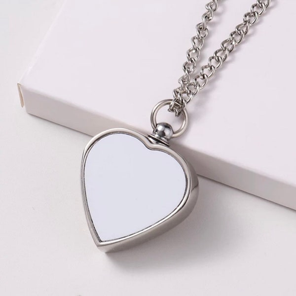 Sublimation Urn Necklace - Etsy