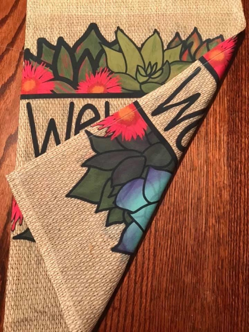 Blank Polyester Garden Flag: Double Sided Sublimation Ready (12x18) - Etsy