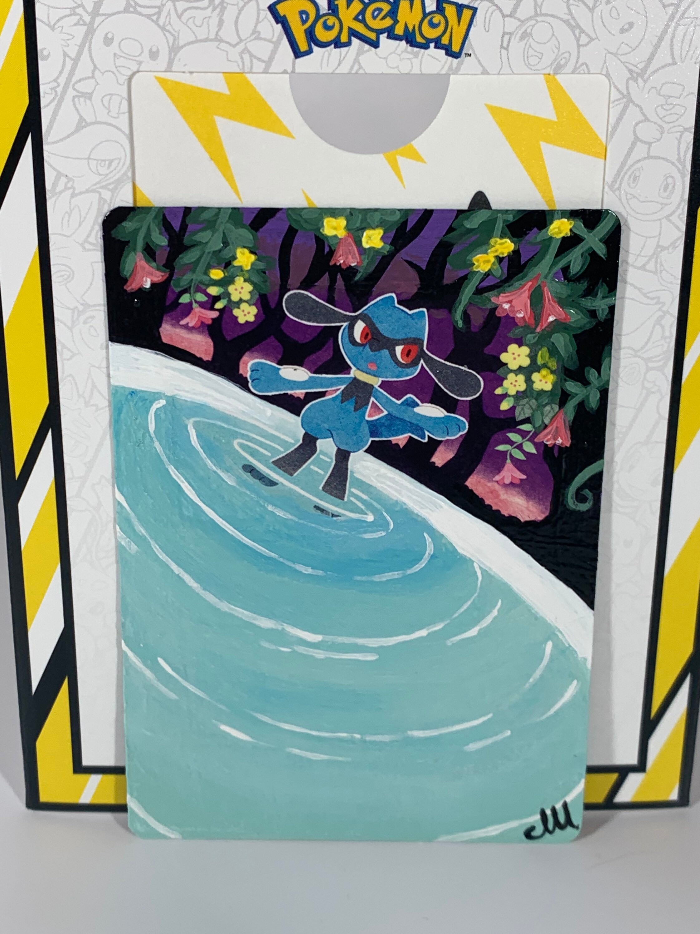 Pokemon Riolu Card