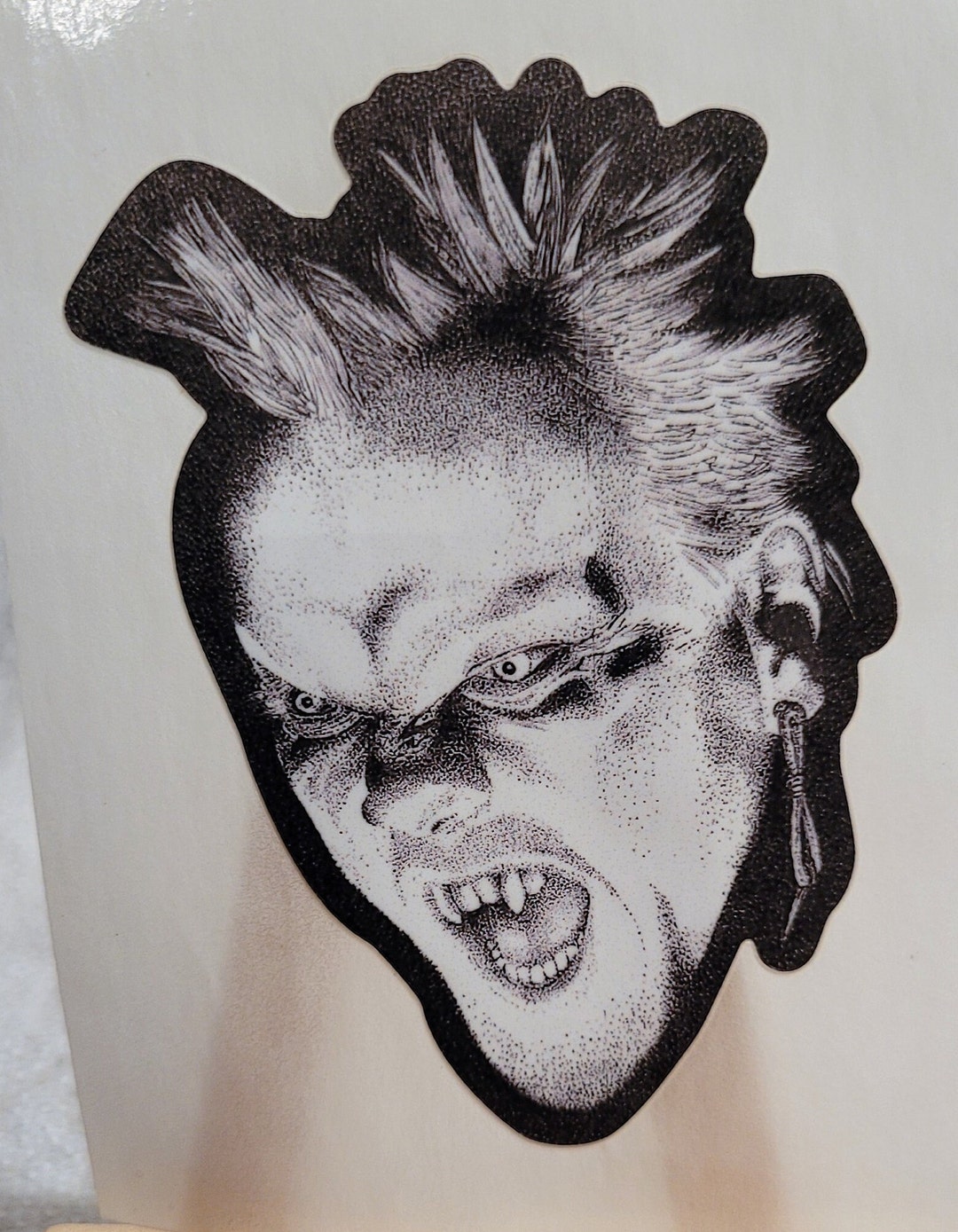 STICKER David From Lost Boys, Hand Drawn Single Vinyl Sticker, 2x3 Art ...