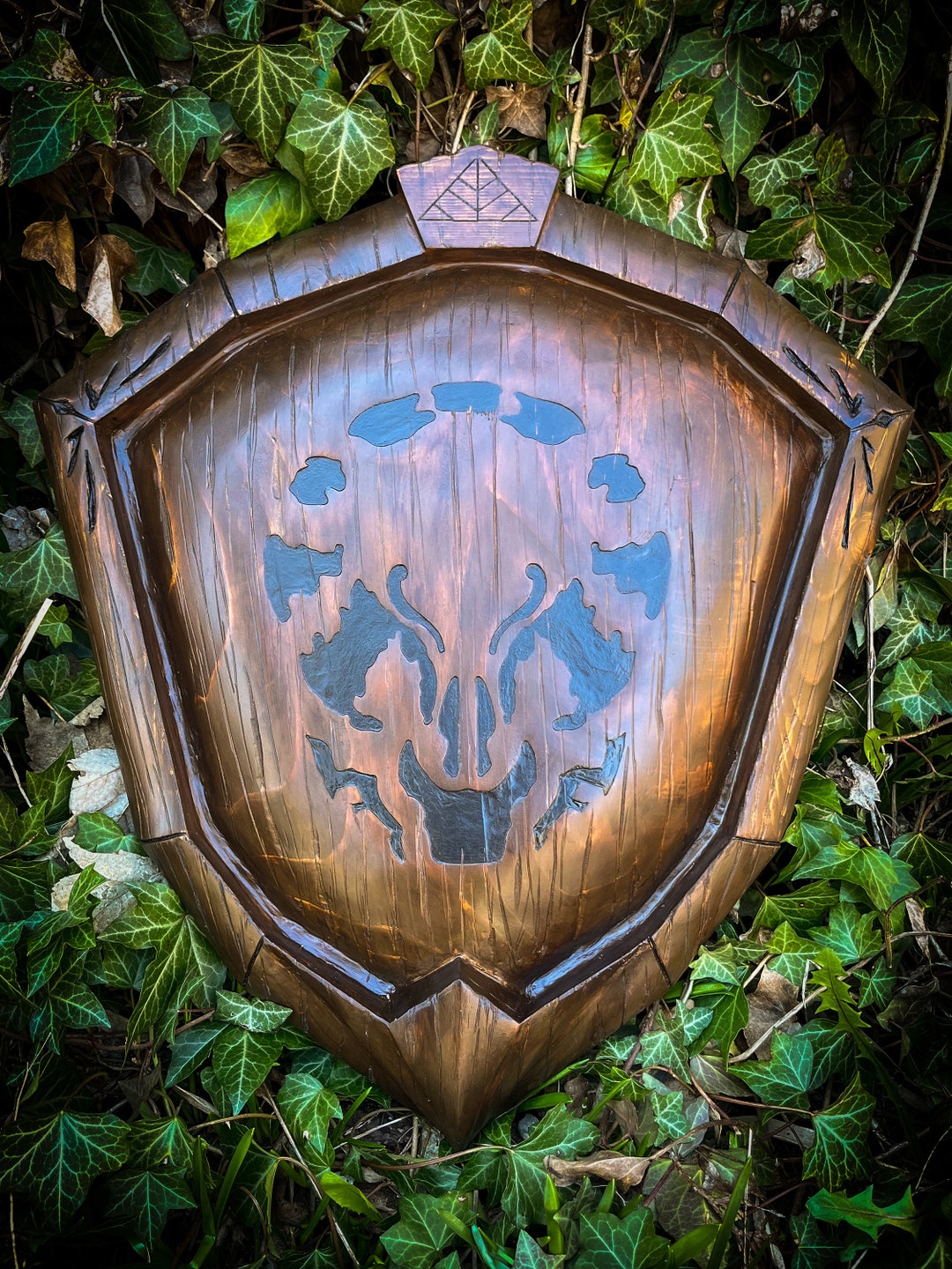 Wooden Ordon Shield // the Legend of Zelda - Twilight Princess - Etsy