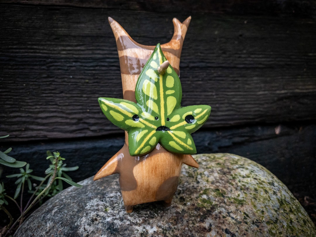 Wooden Korok Statue // Rown - Breath of the Wild Zelda Inspired (pre ...