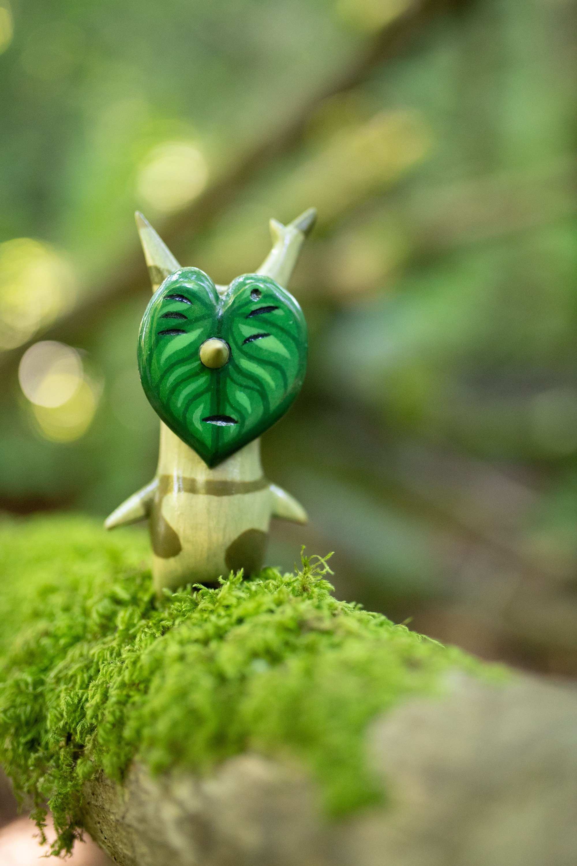 Breath of the Wild Wooden Korogu 7,8 Inch Korok Figurine Aldo // Wooden ...