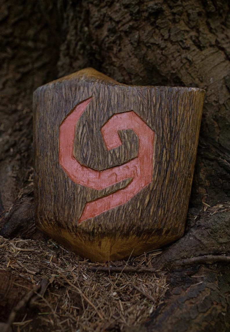 Deku Shield Wooden Replica // Zelda Inspired - Ocarina of Time (pre ...