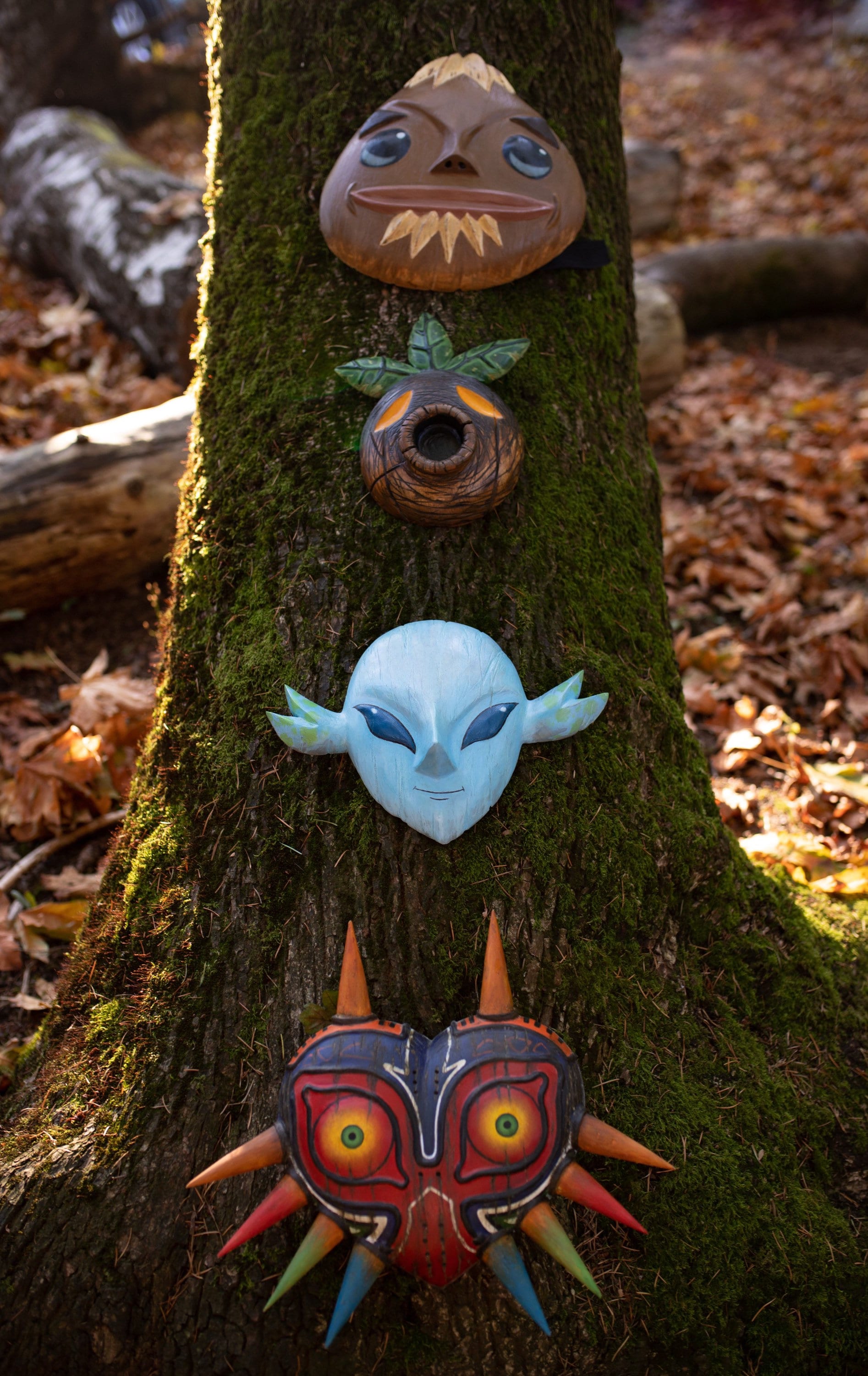 Zora Mask Wooden Replica // The Legend of Zelda Majoras Mask | Etsy