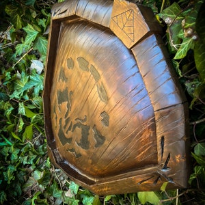 Wooden Ordon Shield // the Legend of Zelda Twilight Princess - Etsy