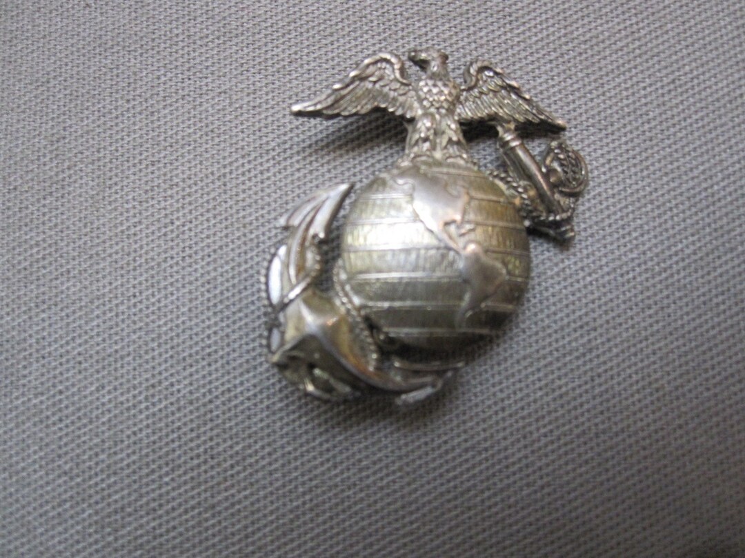 Sterling EGA Sweetheart Pin WWII Era - 1-1/2" X 1-1/8" - Etsy