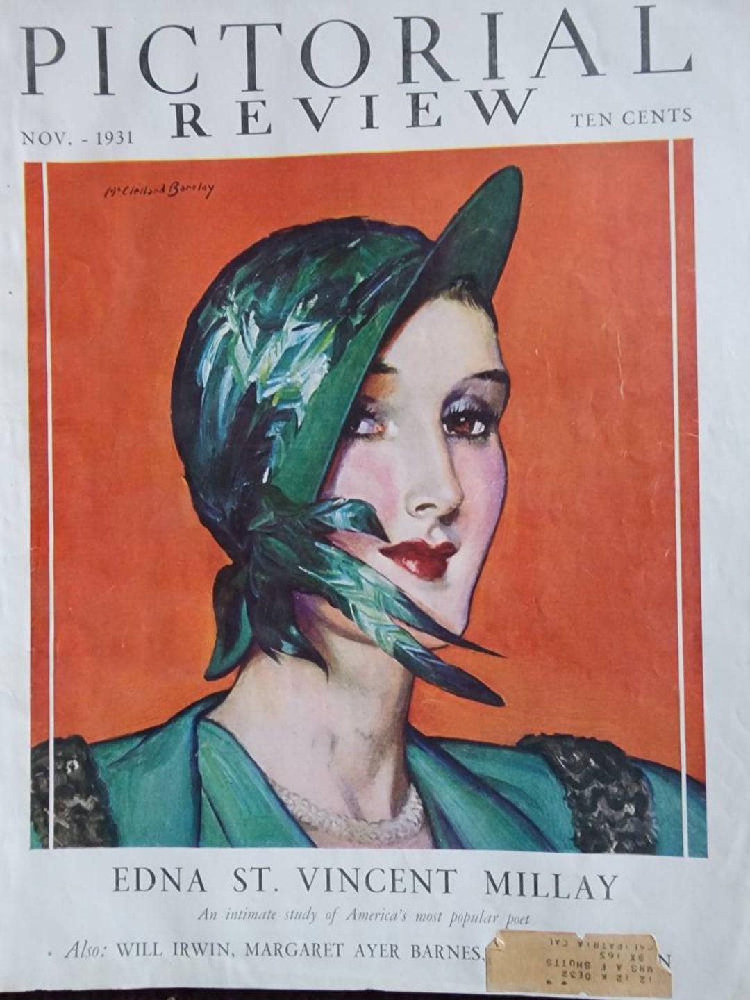 Vintage 1931 Magazine. Vintage Pictorial Review Magazine. Ephemera - Etsy