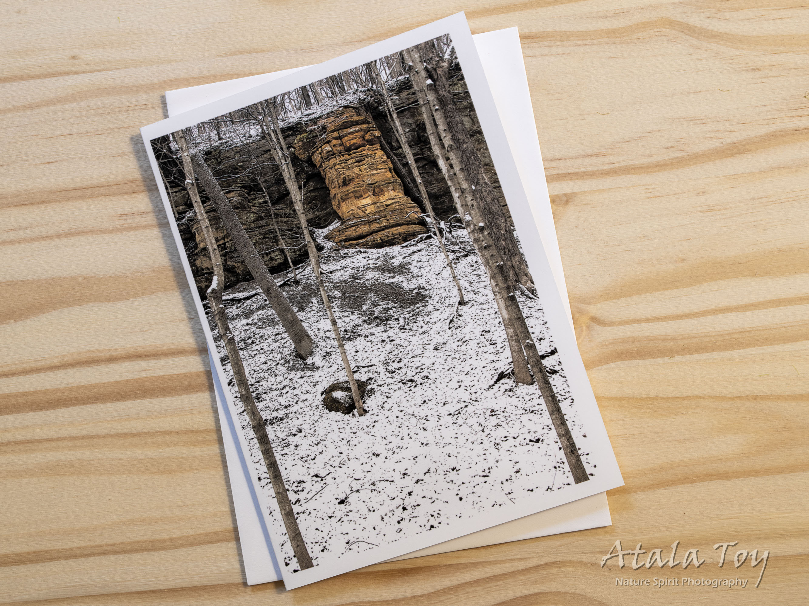 Forest Shrine, Blank Nature Spirit Greeting Card. Nature Spirit ...
