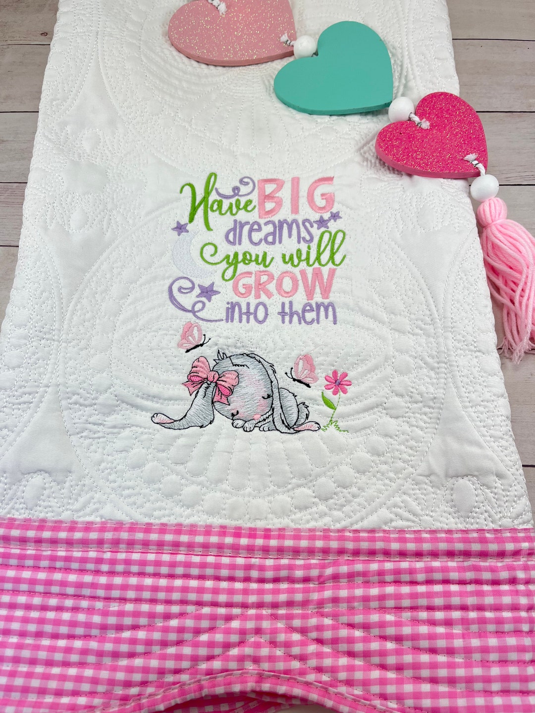 Heirloom Baby Quilt-baby Quilt-baby Blanket-personalized Baby Blanket ...