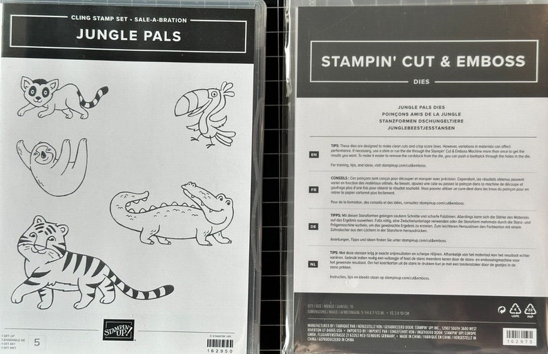 Stampin up Cling Stamp Sets and Dies NEW and USED Your Choice - Etsy