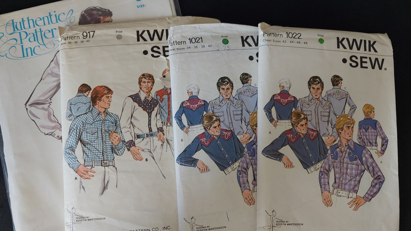 Square Dance Shirt/vest Patterns Your Choice - Etsy