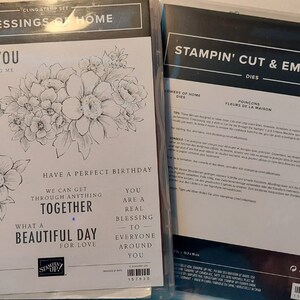 Stampin up Cling Stamp Sets and Dies NEW and USED Your Choice - Etsy