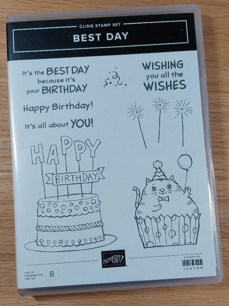 Stampin up Cling Stamp Sets New and Gently Used See Notes - Etsy