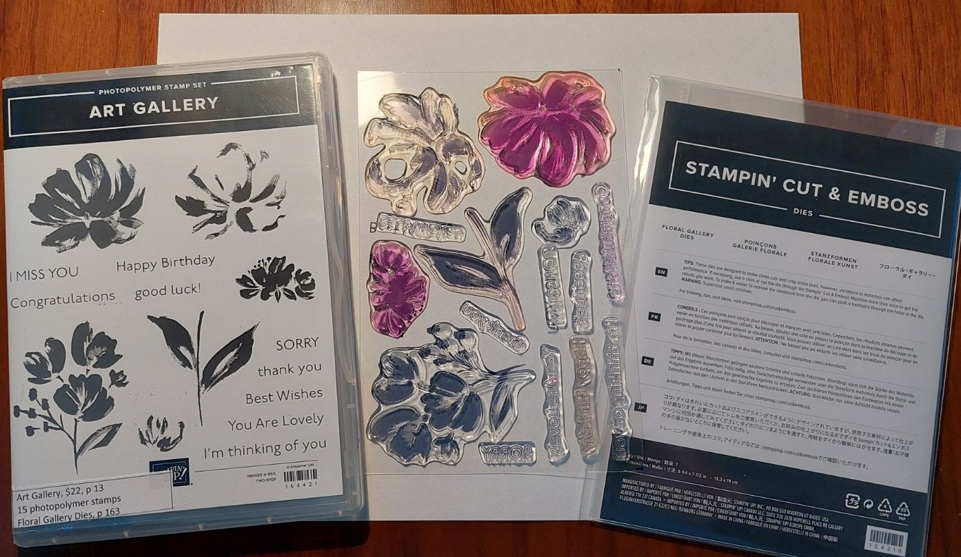 Stampin up Photopolymer Stamp Sets and Dies New and Gently Used Your ...