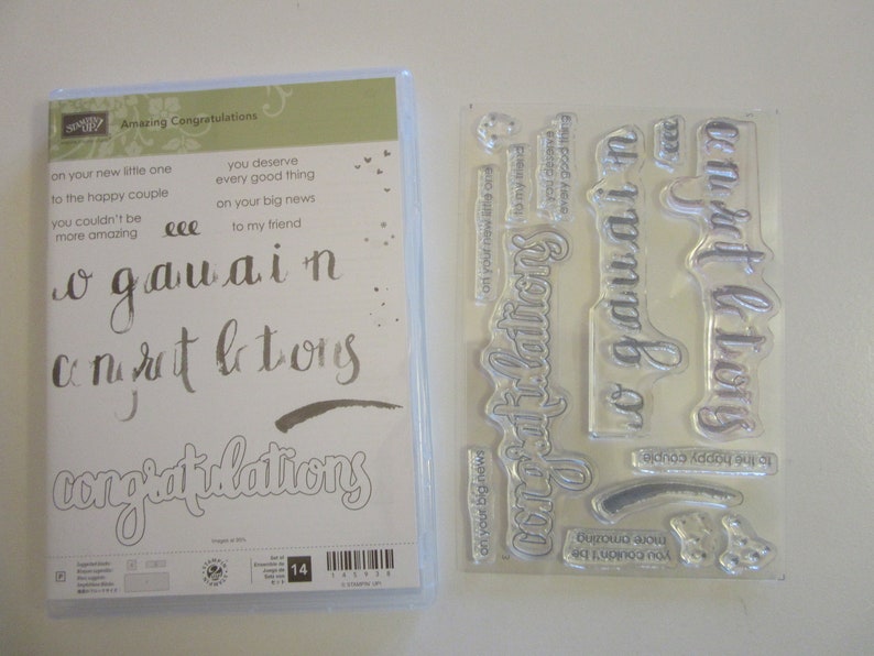 Stampin up Photopolymer Stamp Sets Gently Used Your Choice - Etsy
