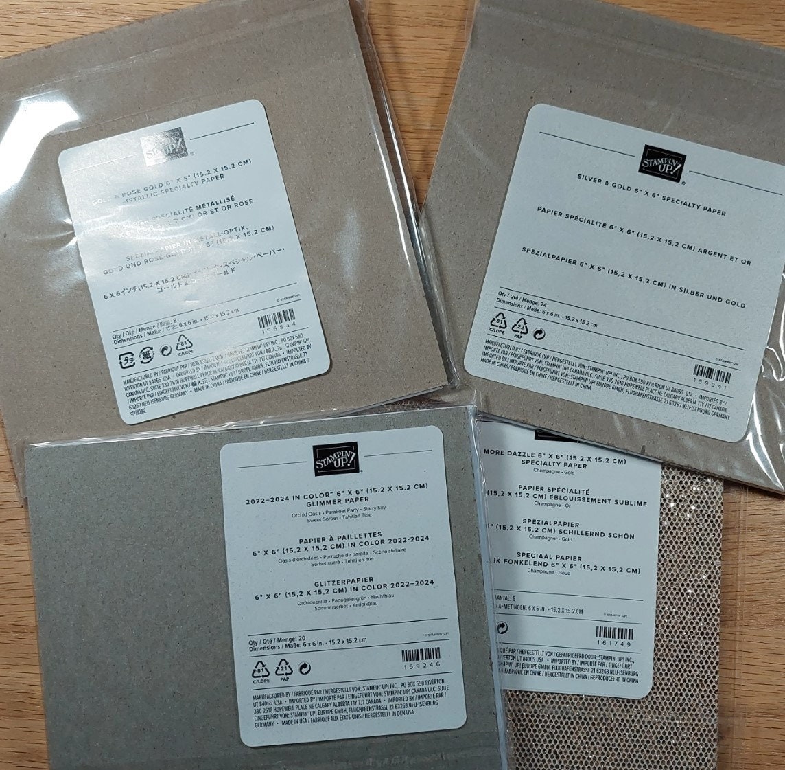 Stampin up 6x6 Specialty Designer Series Paper DSP Your Choice NEW - Etsy