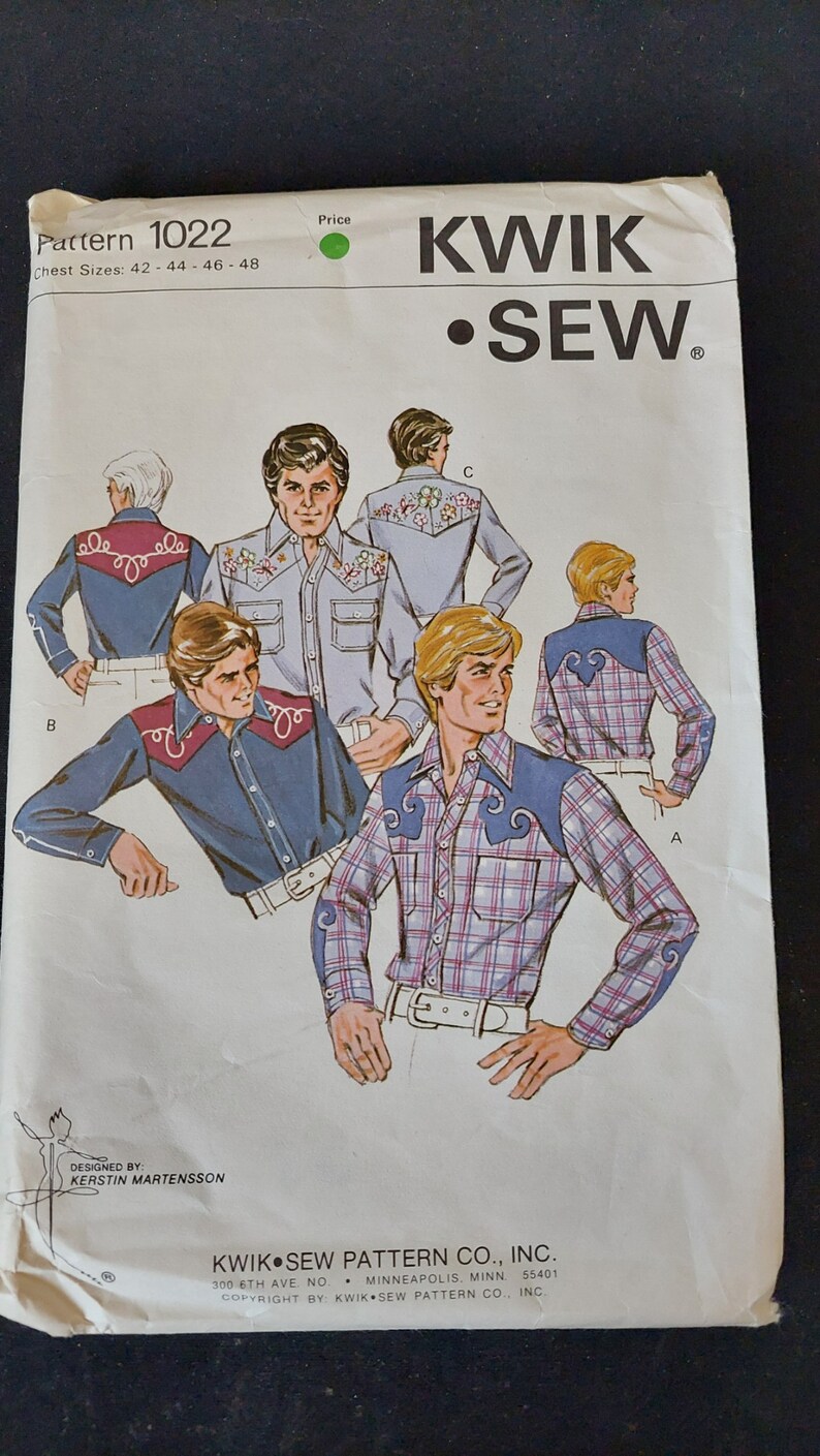 Square Dance Shirt/vest Patterns Your Choice - Etsy