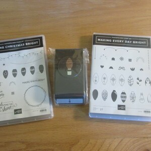 Stampin up Photopolymer Stamp Sets and Punch Bundles New Used - Etsy