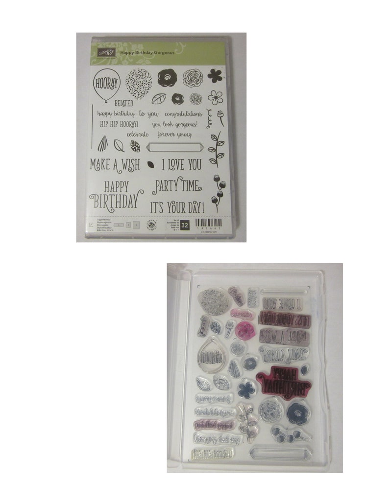 Stampin up Photopolymer Stamp Sets Gently Used Your Choice - Etsy