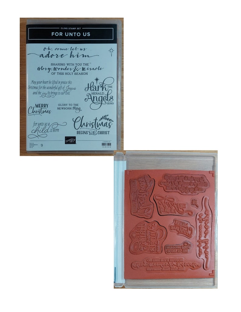 Stampin up Cling Stamp Sets New and Gently Used See Notes - Etsy