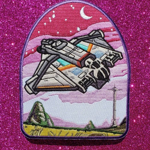 Star Wars Rebels Ghost Embroidered Patch - Etsy