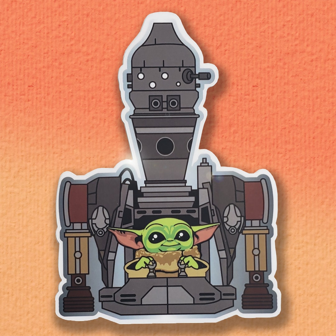 IG-12 & Grogu Sticker - Etsy