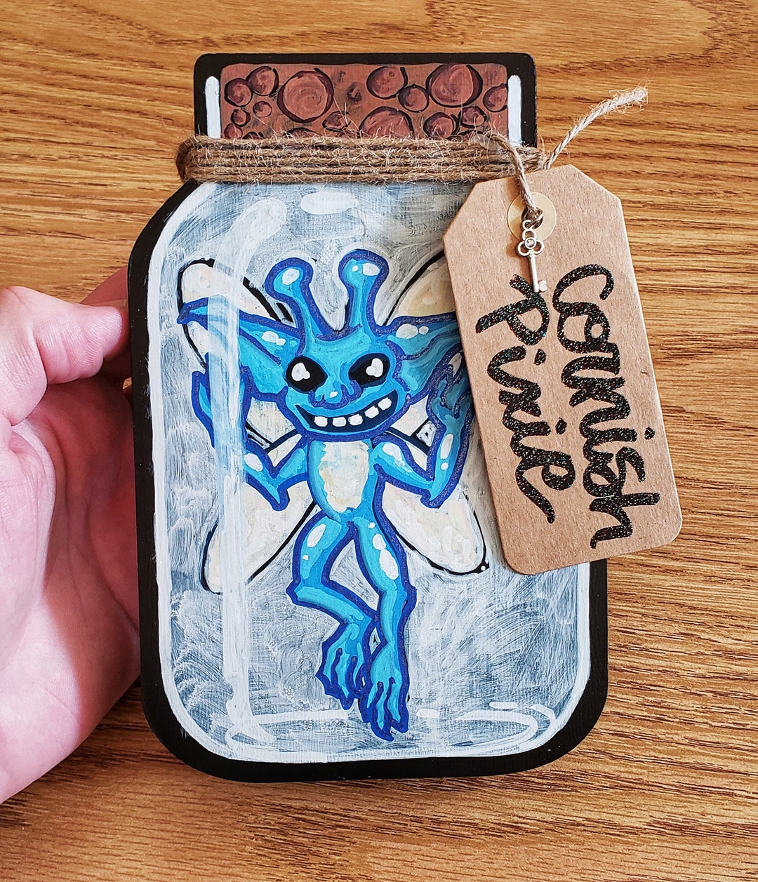 Cornish Pixie 3D Artwork - Etsy