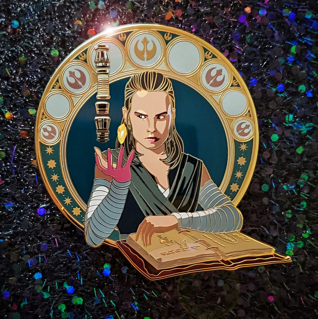 Building Her Lightsaber Rey Premium Enamel Pin - Etsy