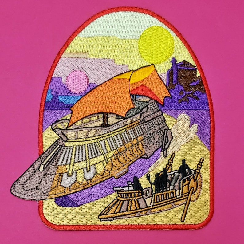 Jabbas Sail Barge Patch | Etsy