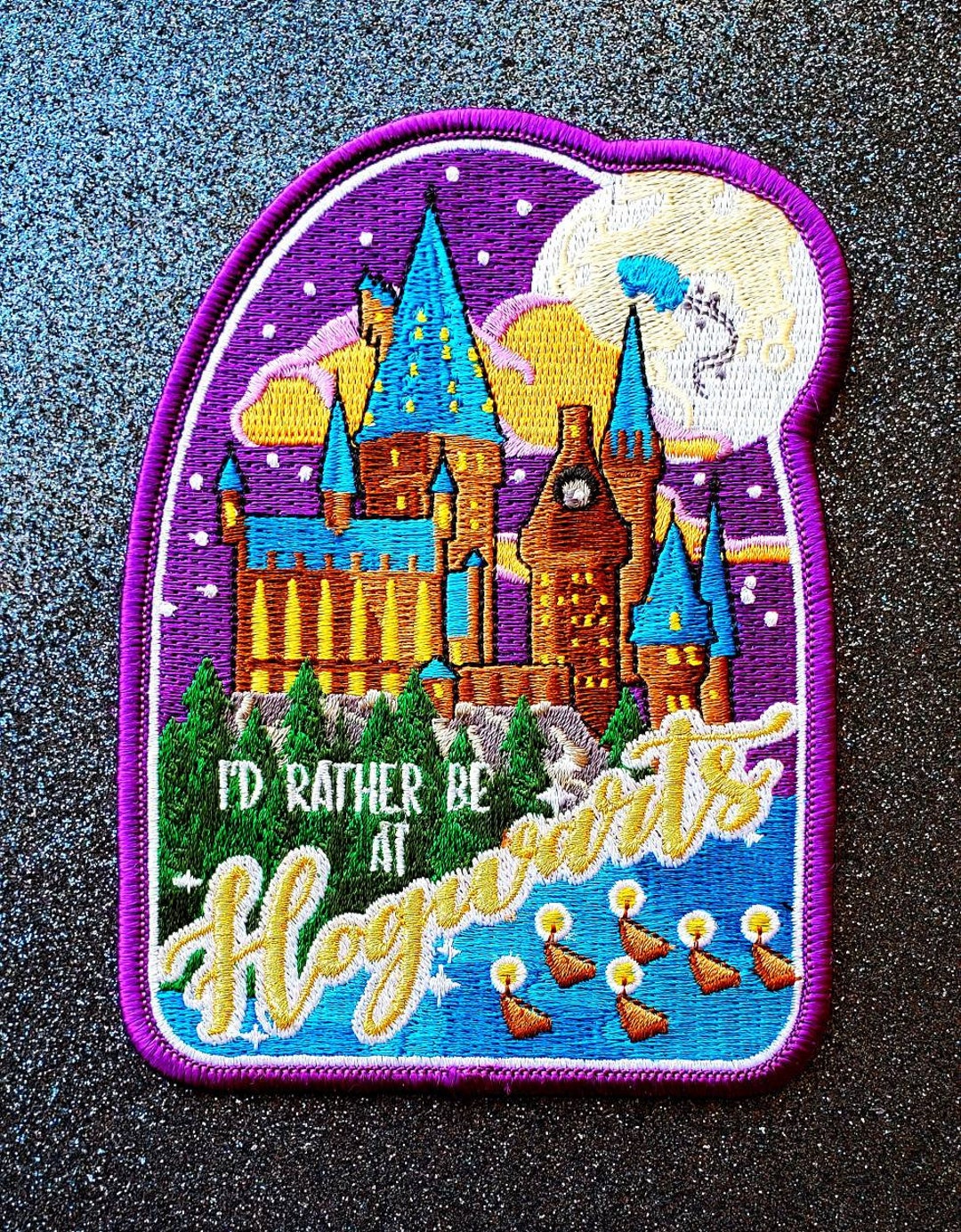 Hogwarts Patch - Etsy