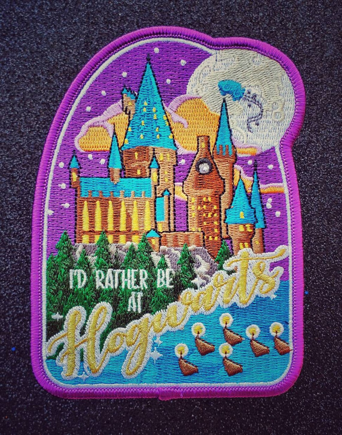 Hogwarts Patch - Etsy
