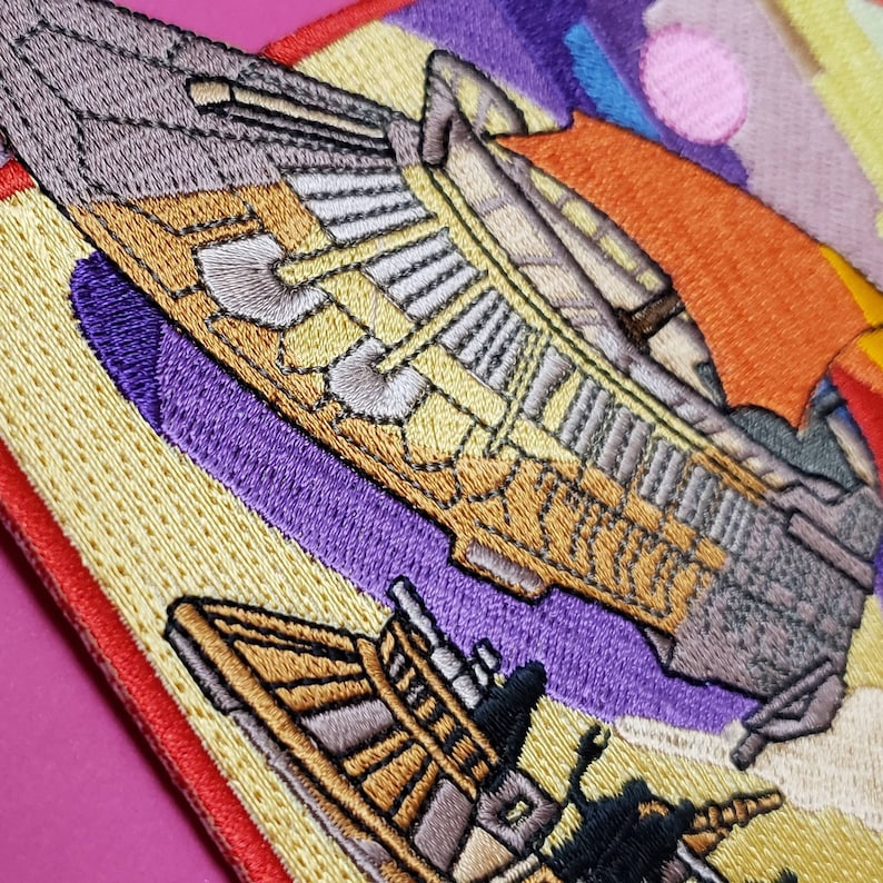 Jabbas Sail Barge Patch | Etsy