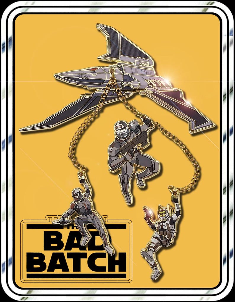 Bad Batch Havoc Marauder Dangle Pin Set - Etsy