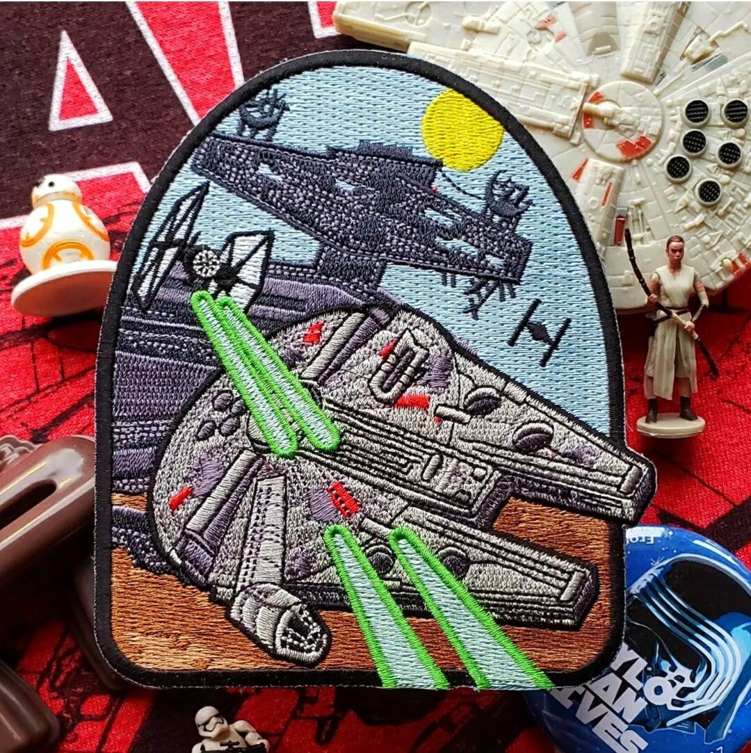 Force Awakens Millennium Falcon Patch - Etsy