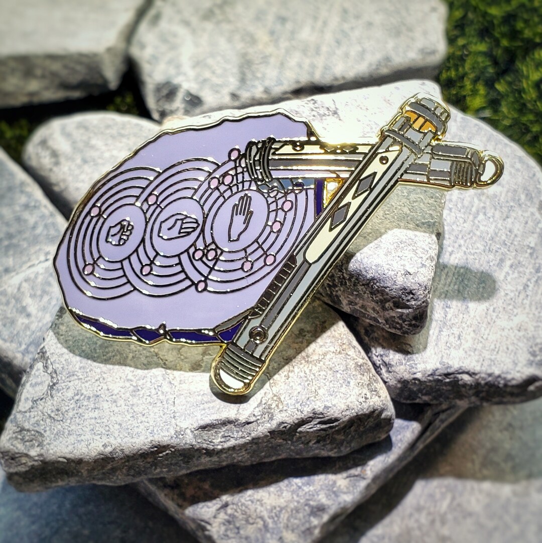 Ahsoka Lightsabers Enamel Pin - Etsy