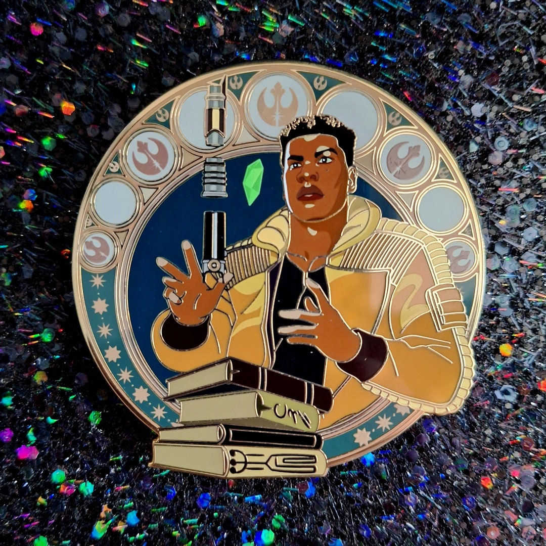 Building His Lightsaber Finn Premium Enamel Pin - Etsy