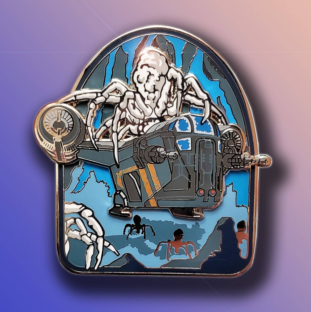 Razor Crest Ice Spider Enamel Pin - Etsy