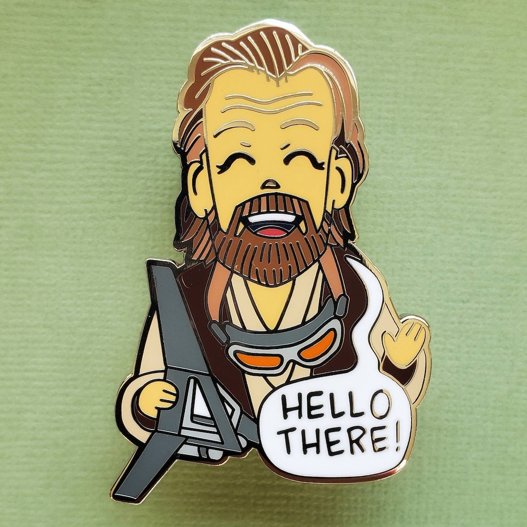 Hello There! Obi Wan Meme 2 Pin - Etsy