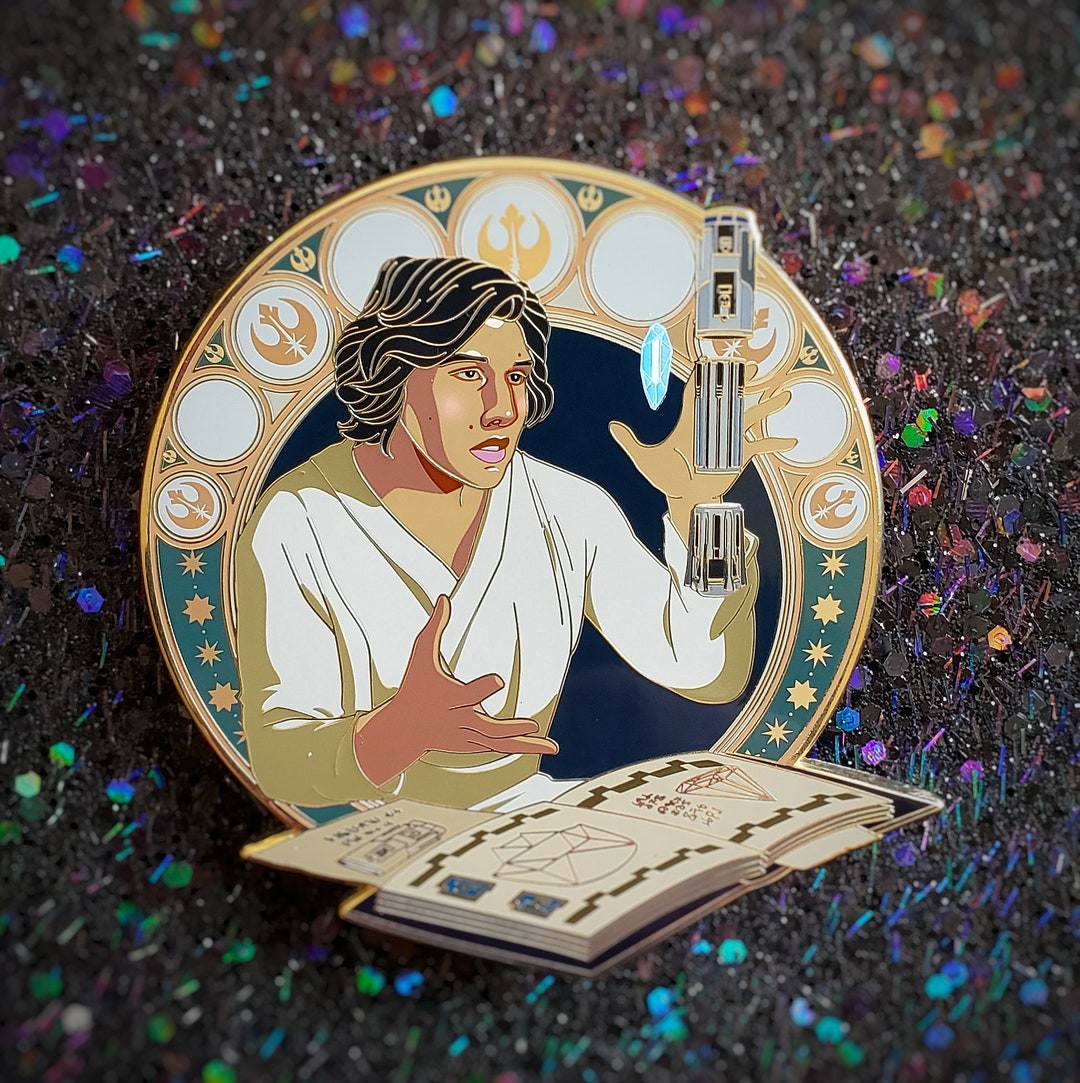 Building His Lightsaber Ben Premium Enamel Pin - Etsy