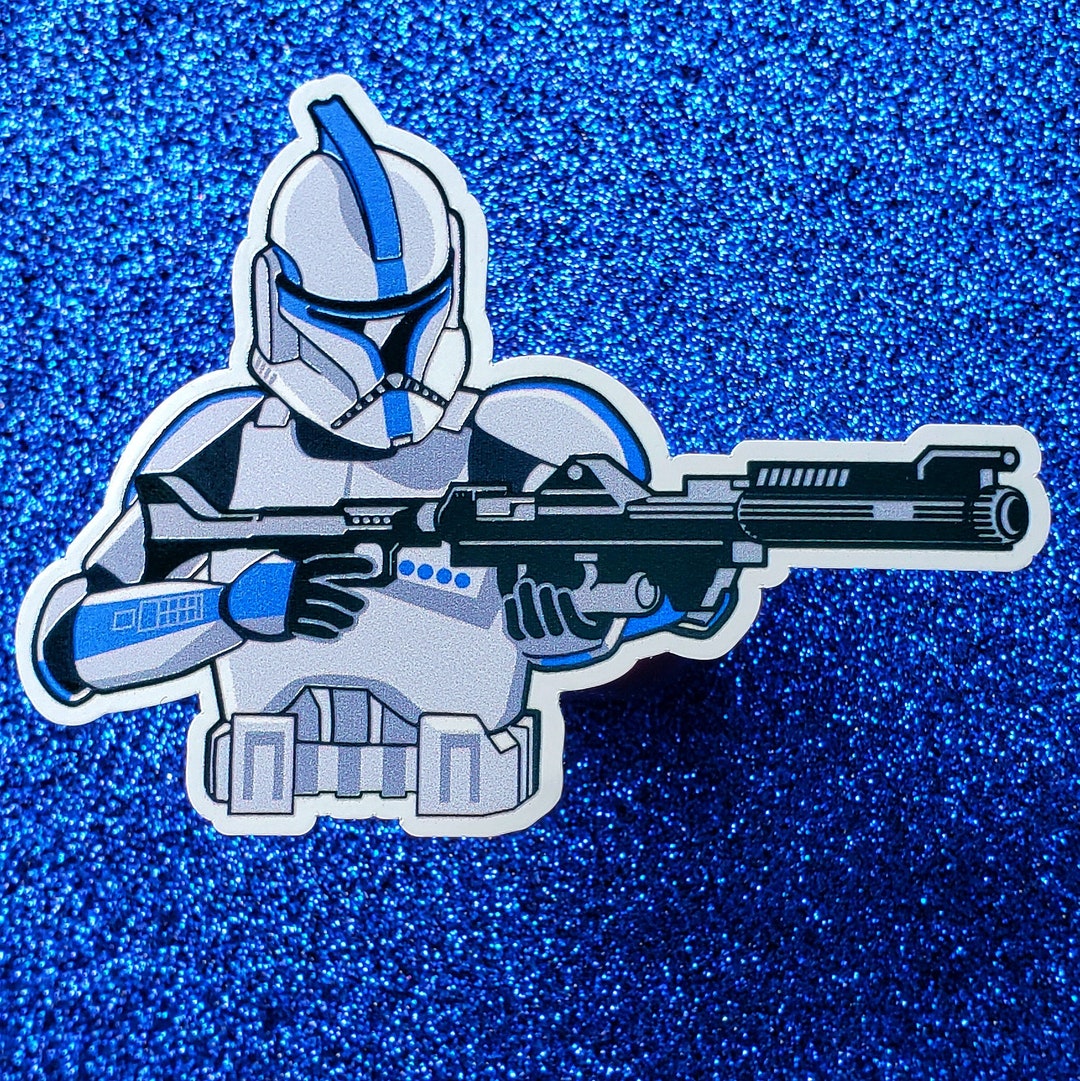 Clone Trooper Phase 1 Sticker - Etsy